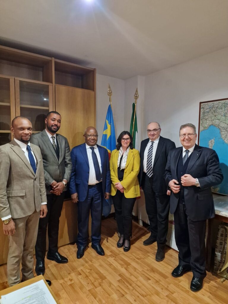 Accueil de nouveaux diplomates - Ambassade de la RDC-Italie