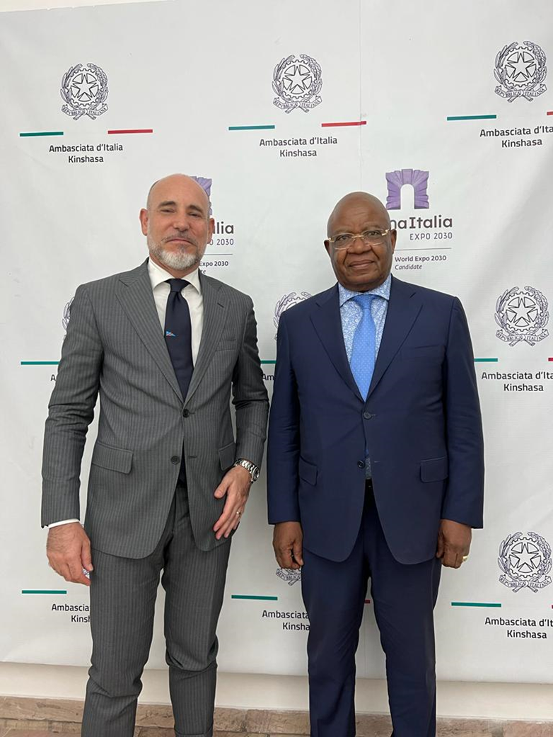 VISITE D’AMITIE ET DE COURTOISIE - Ambassade de la RDC-Italie